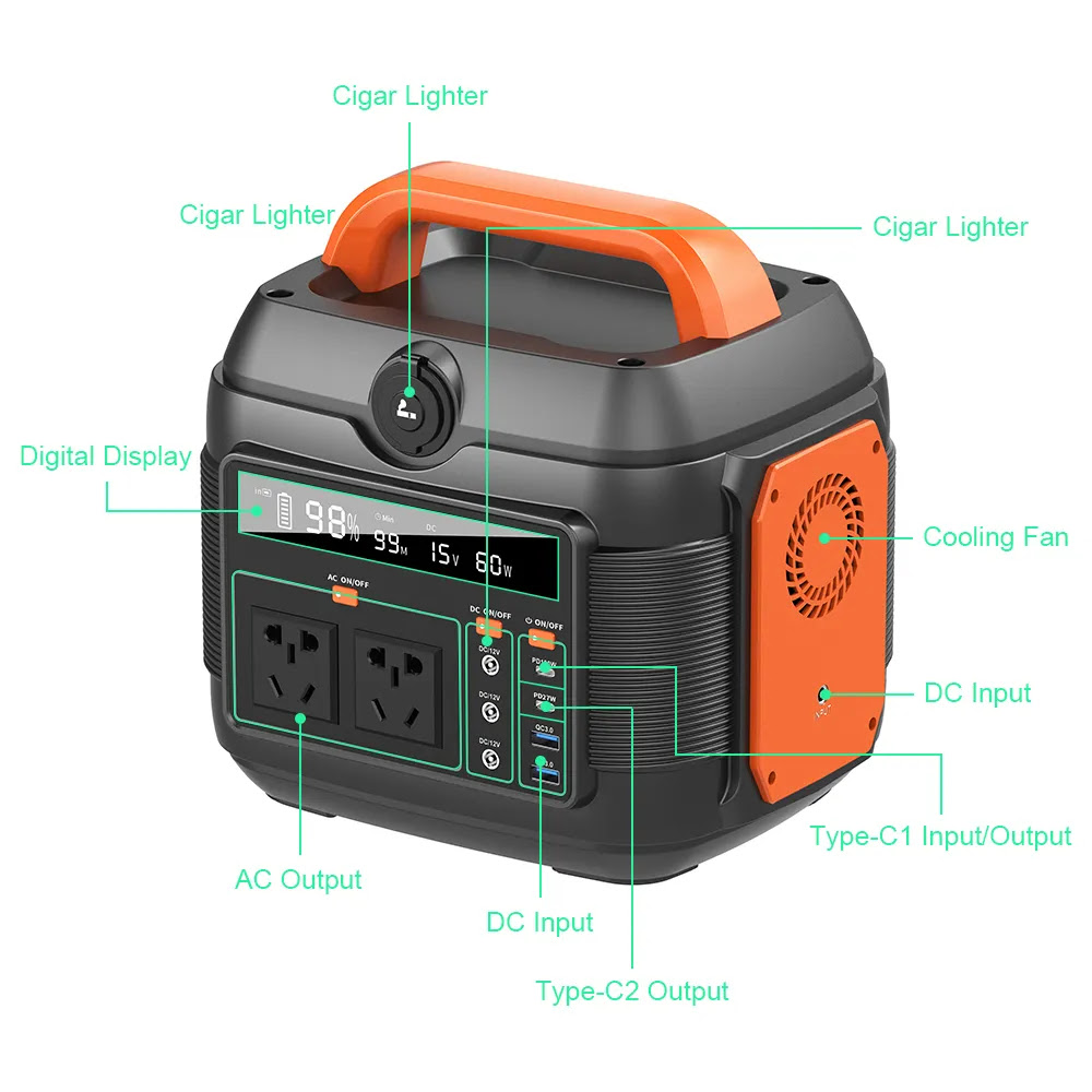 1000watt SOLAR POWERED PORTABLE POWER GENERATOR - solarcitygas