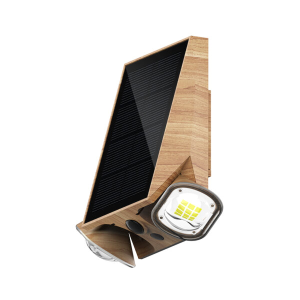 Solar Wall Light: 1000 Lumens, LiFePO4, Energy Efficient