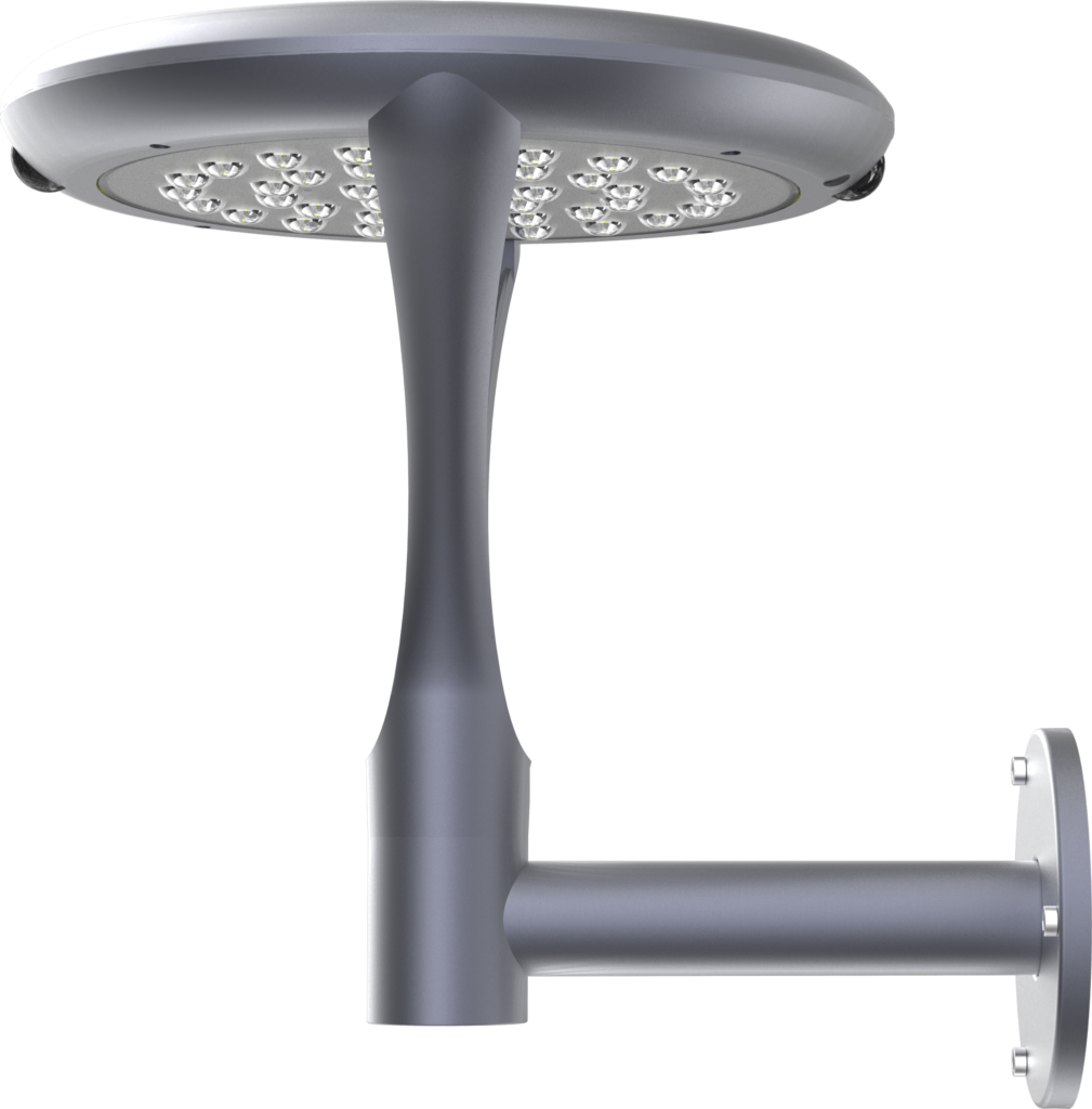 Solar pavement walkway saucer light. with 1900LM. - solarcitygas